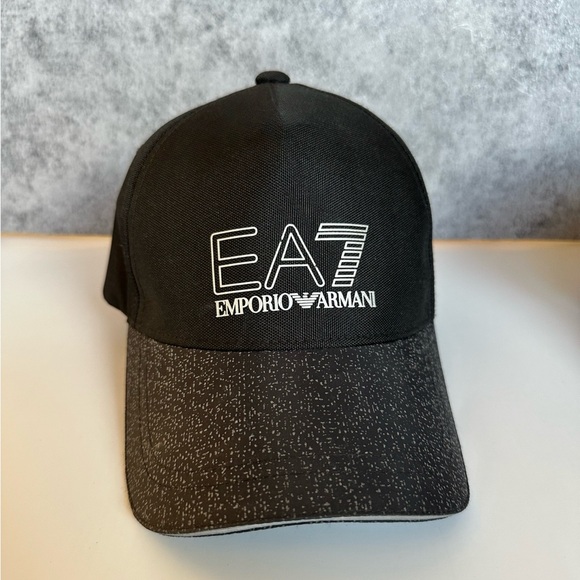Emporio Armani | Accessories | Ea7 Emporio Armani Black Baseball Cap ...